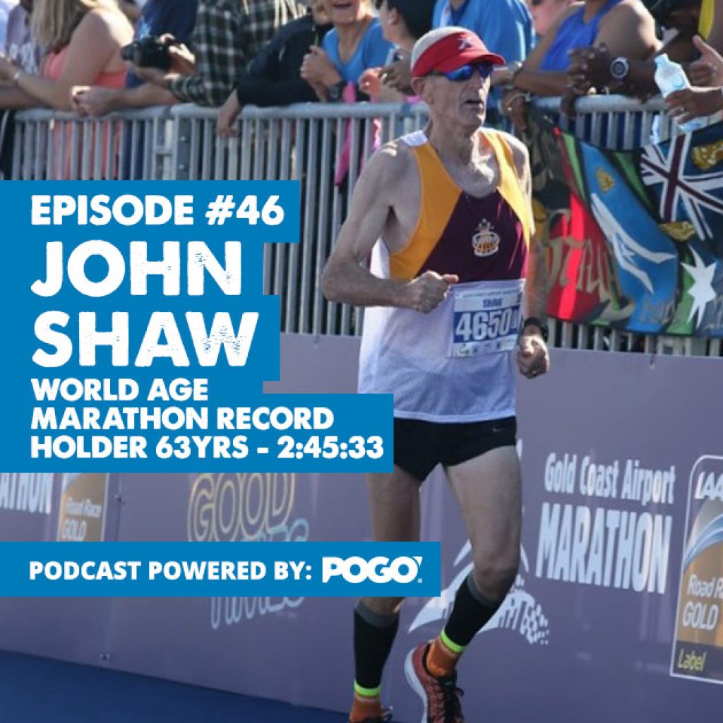 The Physical Performance Show: John Shaw - World Age Marathon Record ...