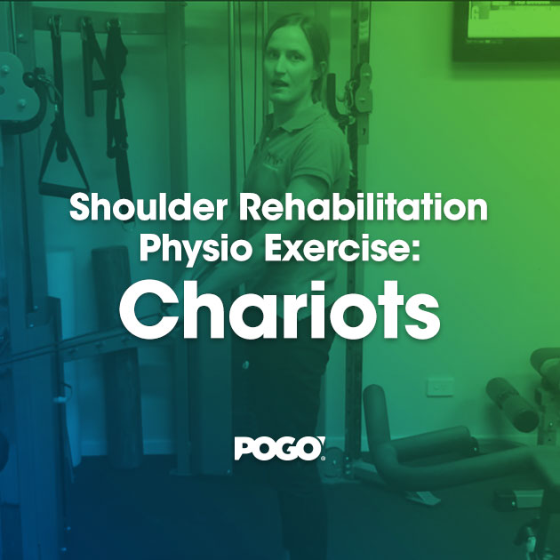 Shoulder Rehabilitation Physio Exercise - Chariots | POGO Physio Gold Coast