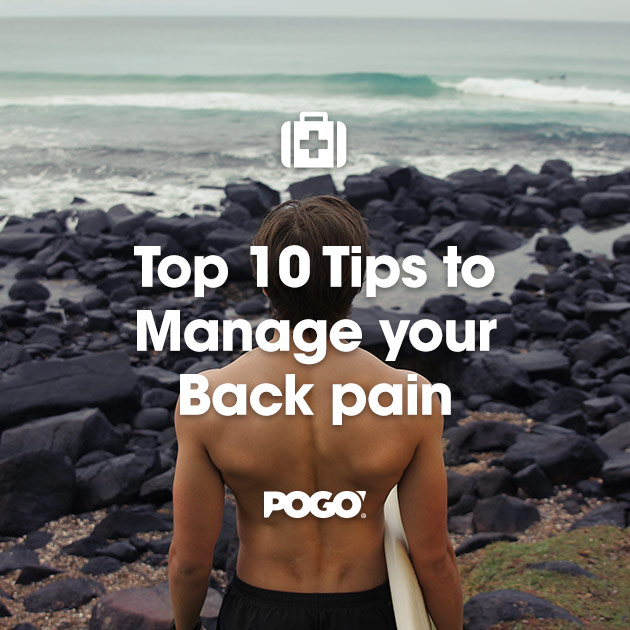 Top 10 Tips to Manage your Back pain | POGO Physio Gold Coast