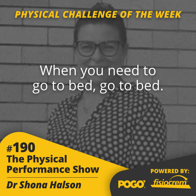 The Physical Performance Show: Assoc Prof Dr Shona Halson: Athlete ...