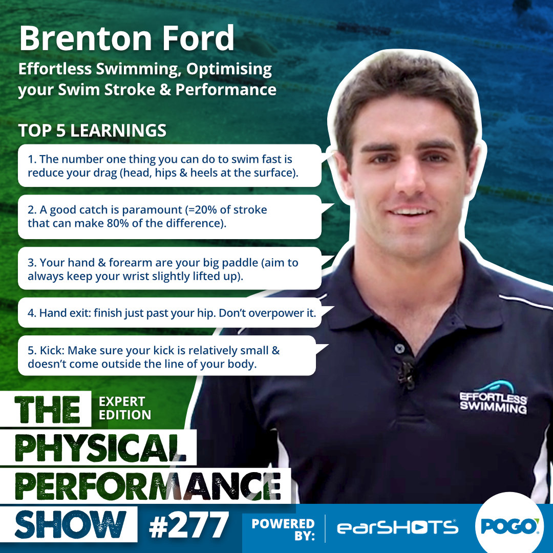 The Physical Performance Show: Brenton Ford; Effortless Swimming ...