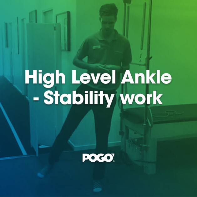 High Level Ankle - Stability work | POGO Physio Gold Coast